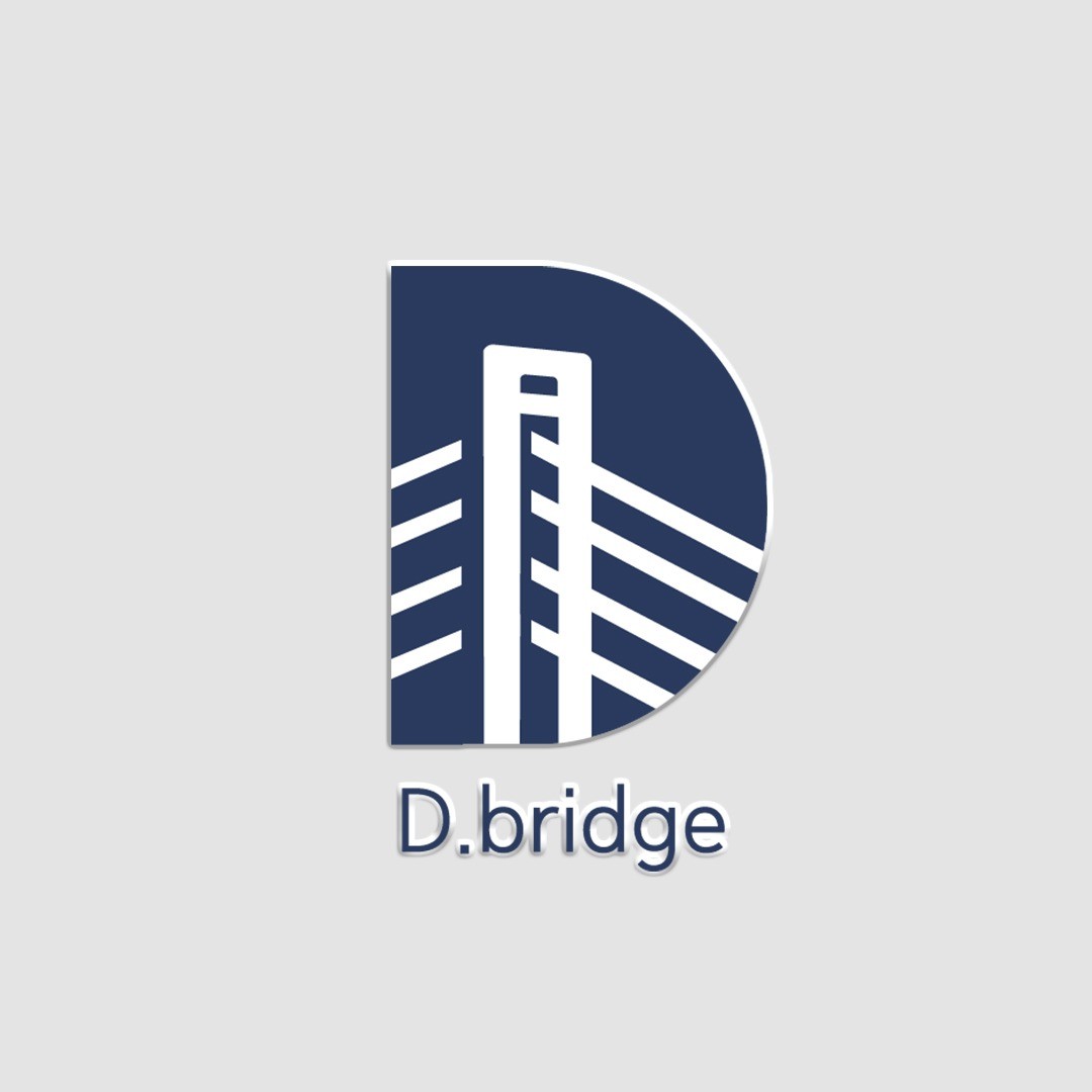 온라인 마케팅 로고_D bridge, 로고 디자인 포트폴리오 - 크몽