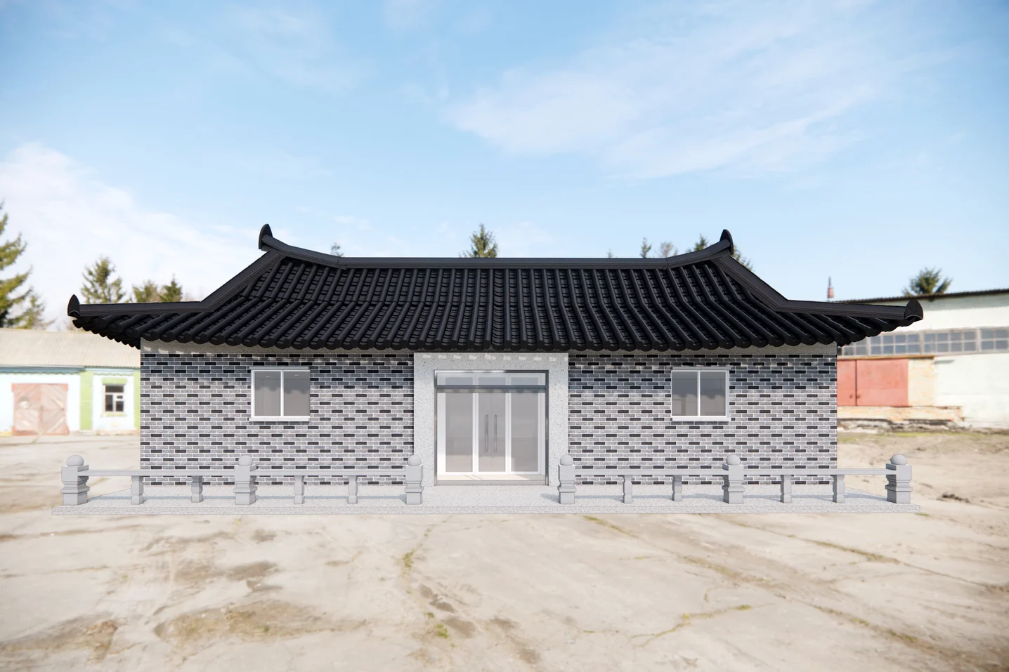 25PY 제실 3D 렌더링, 3D 공간 모델링 포트폴리오 - 크몽