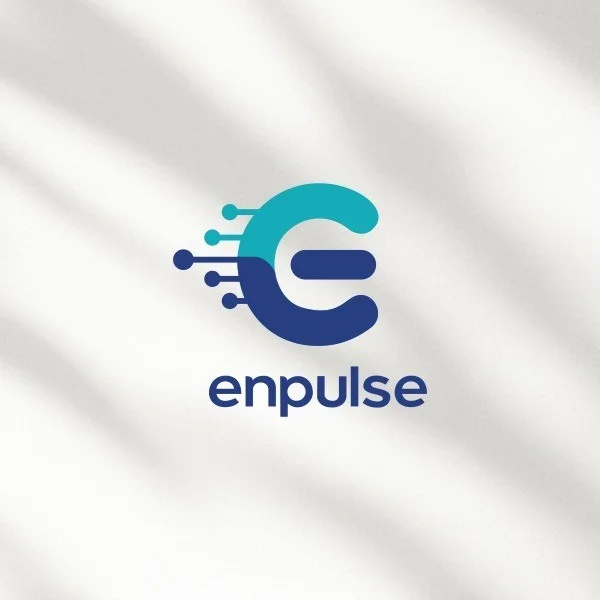 기술과 에너지의 연결을 표현한 디지털 브랜드 디자인 [enpulse], 브랜드 디자인·가이드 포트폴리오 - 크몽