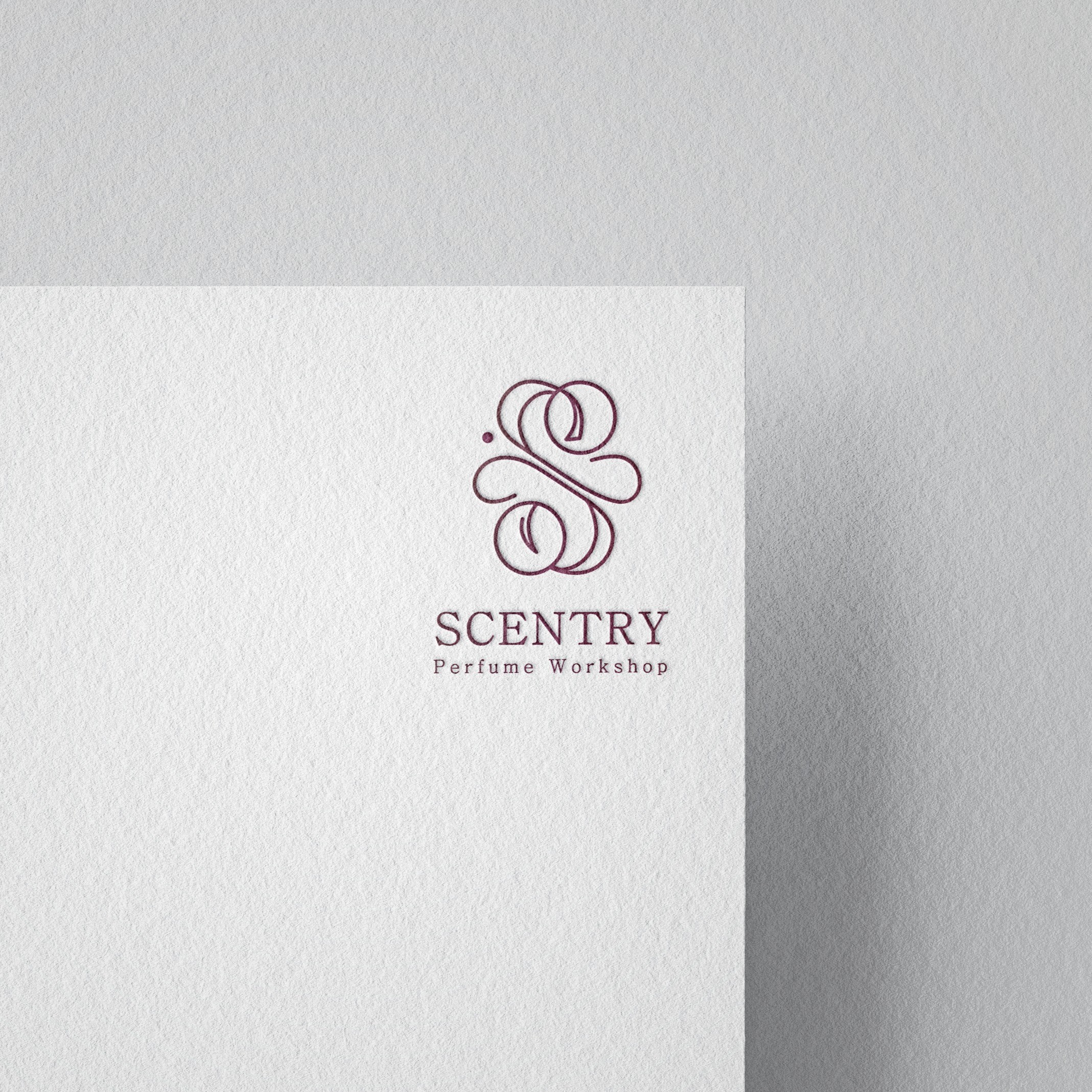 향수 브랜드 로고_SCENTRY, 로고 디자인 포트폴리오 - 크몽