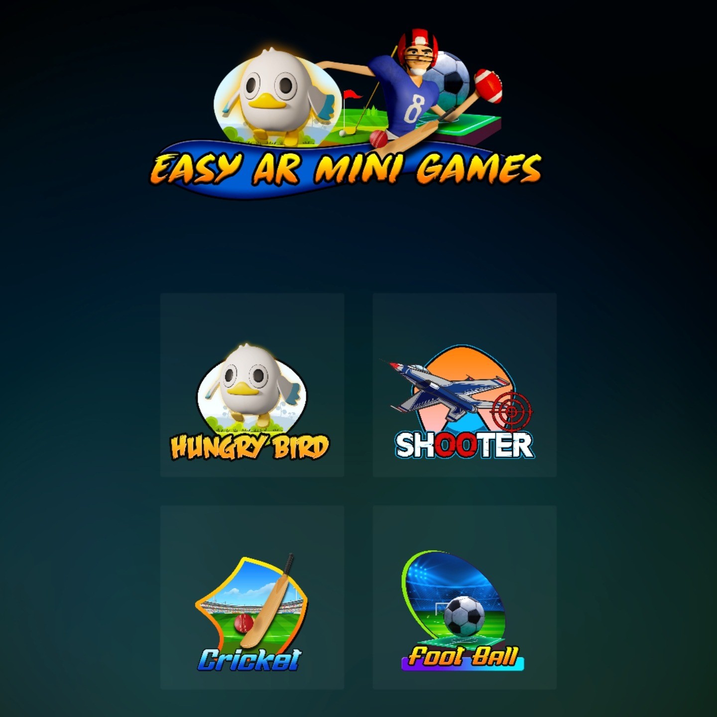 AR MINI GAMES PACK, 게임·AR·VR 포트폴리오 - 크몽