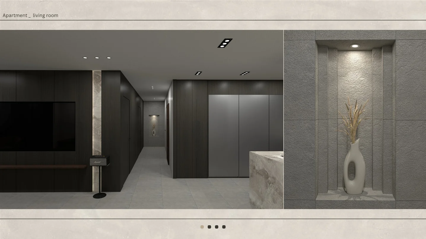 55PY아파트리모델링, 3D 공간 모델링 포트폴리오 - 크몽