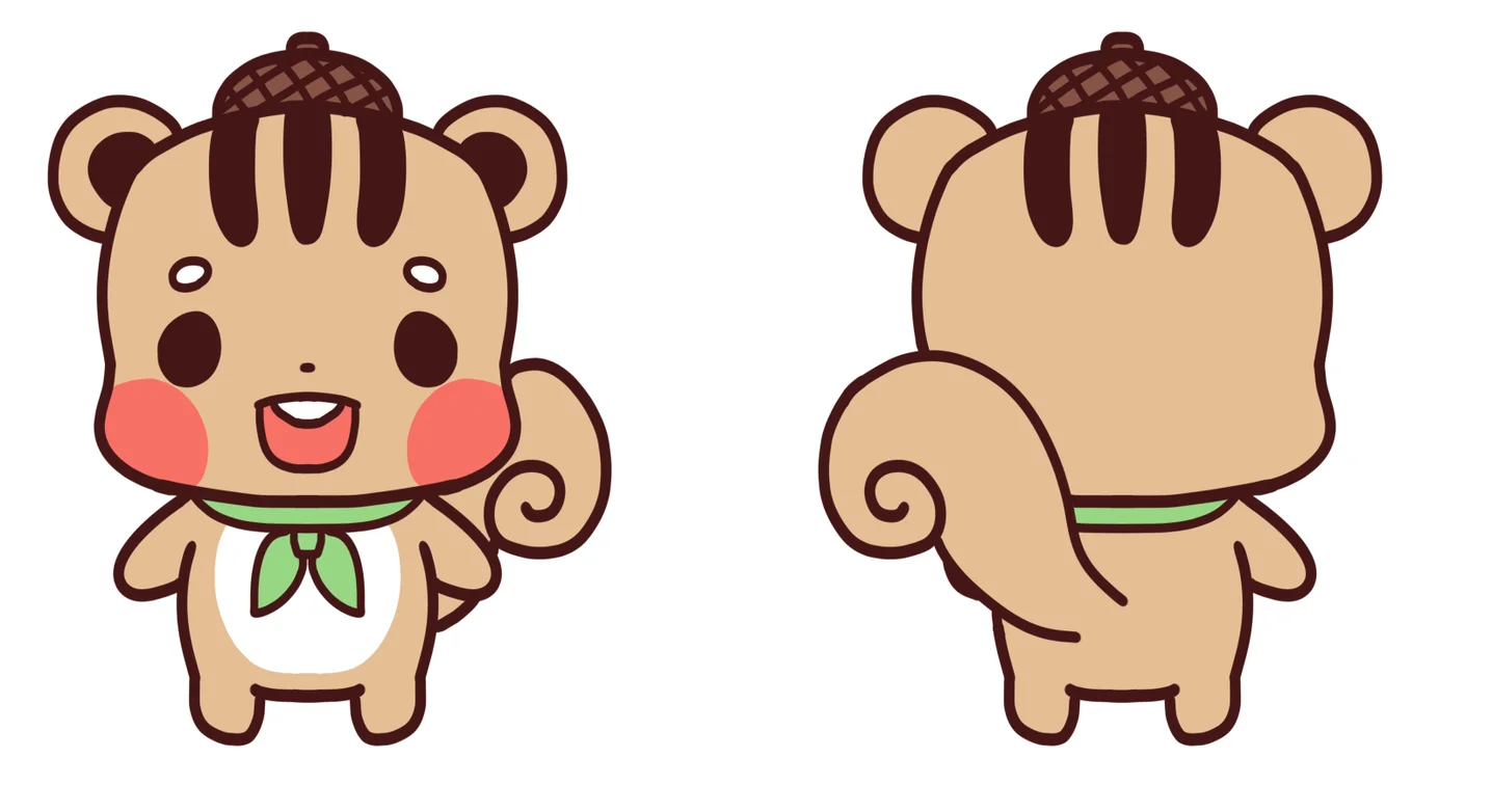 다람쥐 캐릭터, 2D 캐릭터 포트폴리오 - 크몽