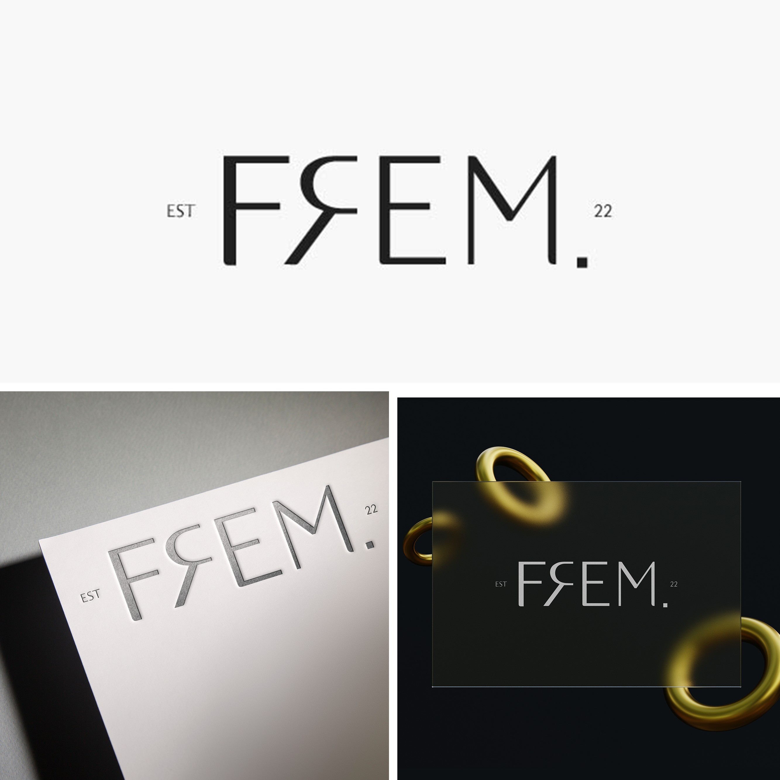 FREM., 로고 디자인 포트폴리오 - 크몽