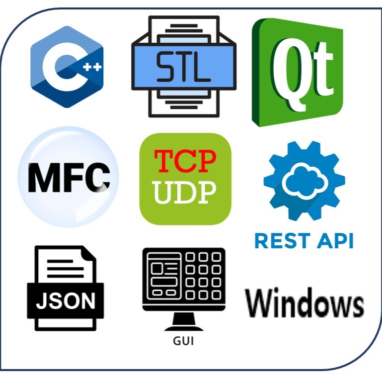 Windows / Qt / GUI, 일반 프로그램 포트폴리오 - 크몽