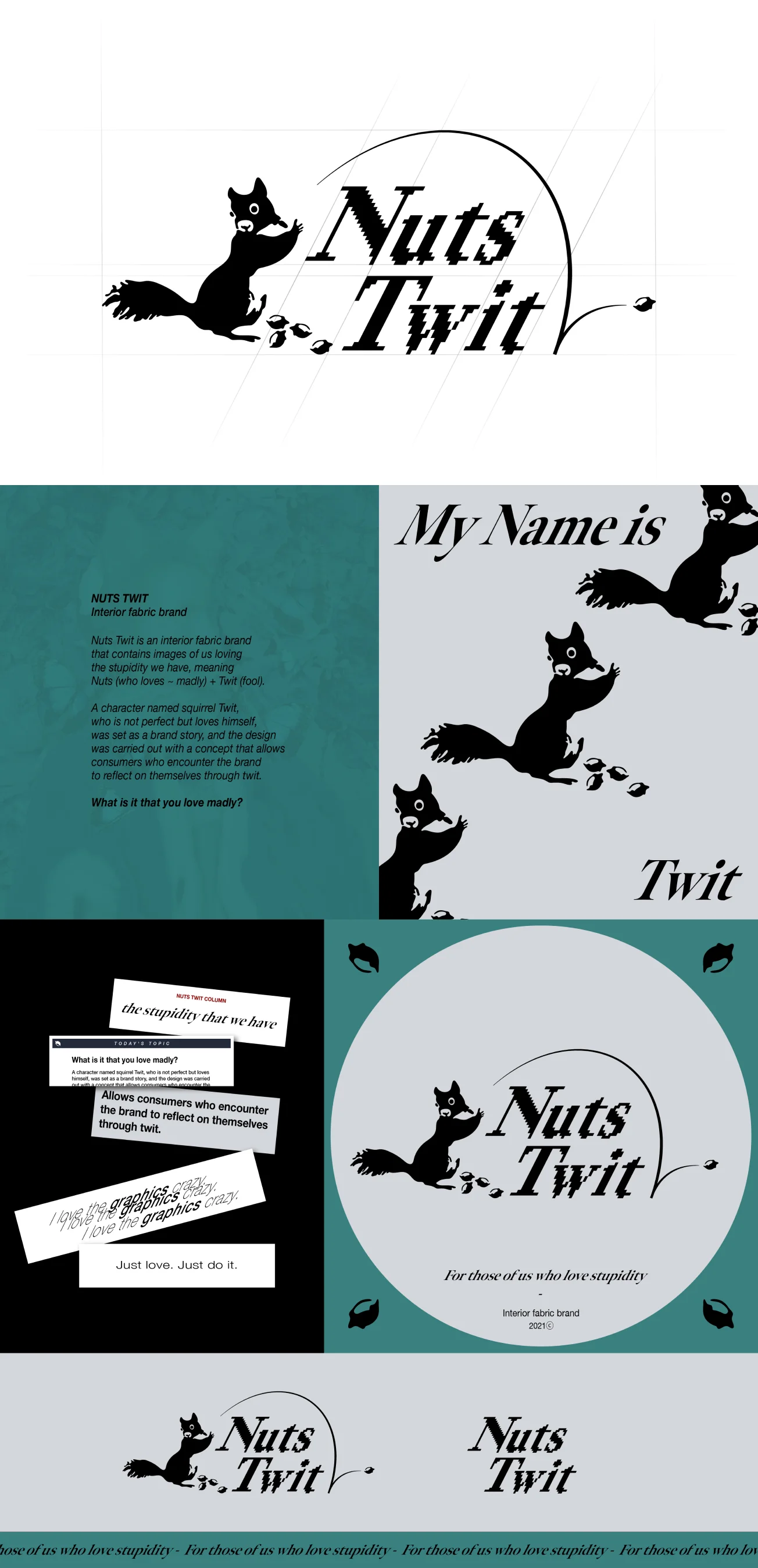 NUTS TWIT Brand Identity, 브랜드 디자인·가이드 포트폴리오 - 크몽