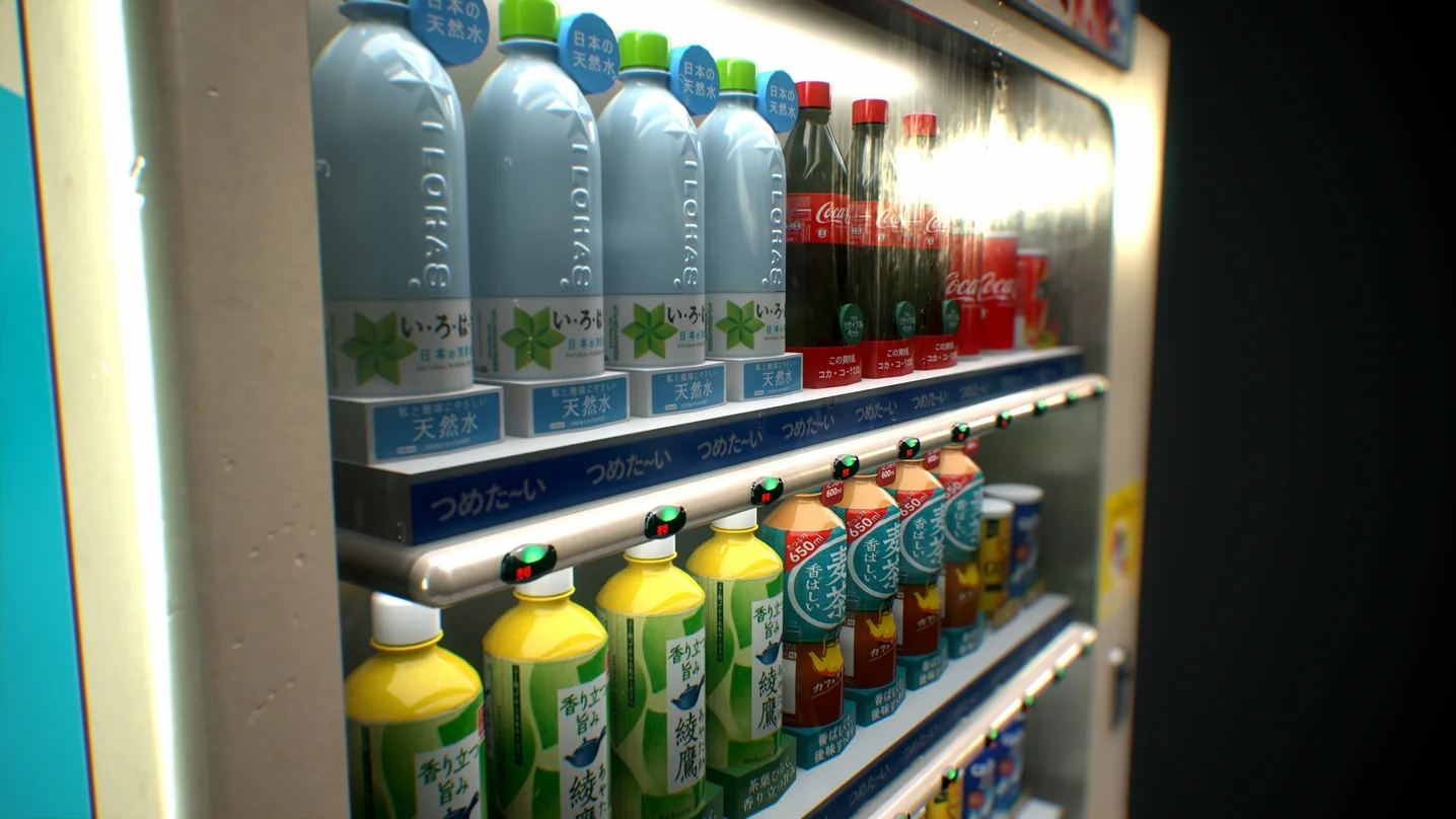 acure Vending Machine, VR·AR·게임 포트폴리오 - 크몽
