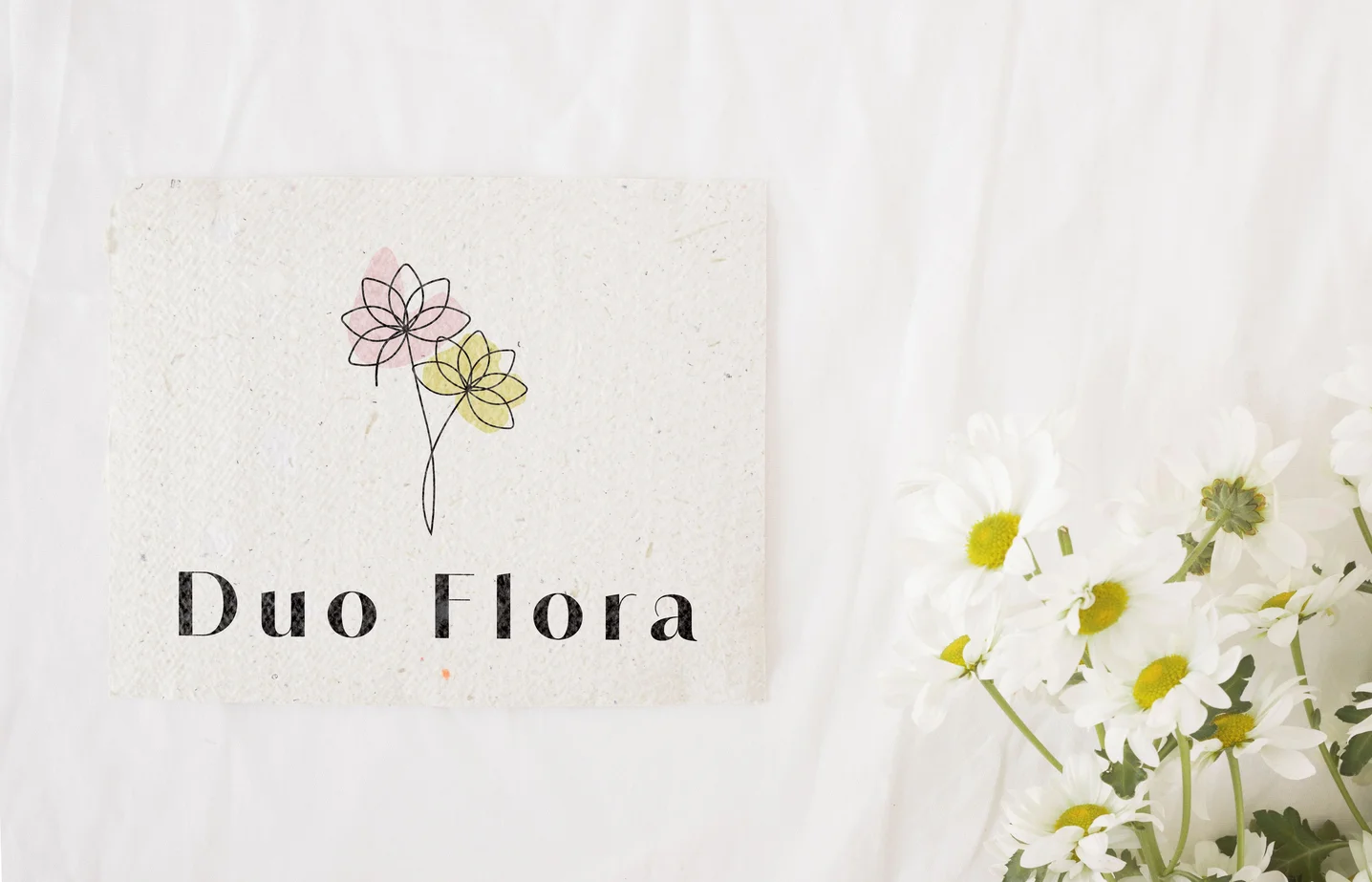 Duo Flora_로고디자인 로고제작, 로고 디자인 포트폴리오 - 크몽