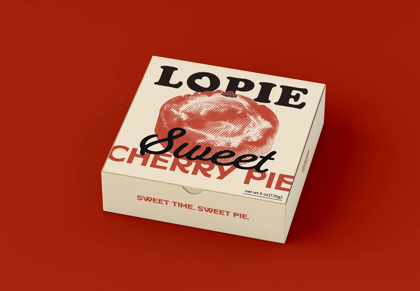 LOPIE｜파이 전문 카페(Pie cafe), 로고 디자인 포트폴리오 - 크몽