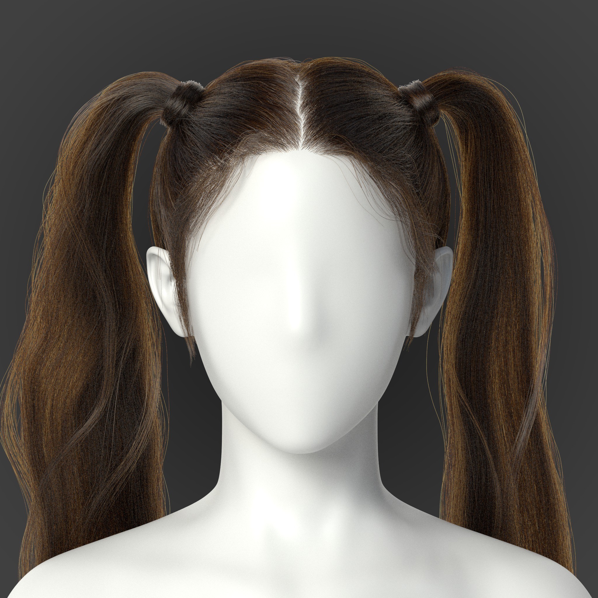 maya xgen hair 마야 엑스젠 헤어, 3D 캐릭터·피규어 포트폴리오 - 크몽