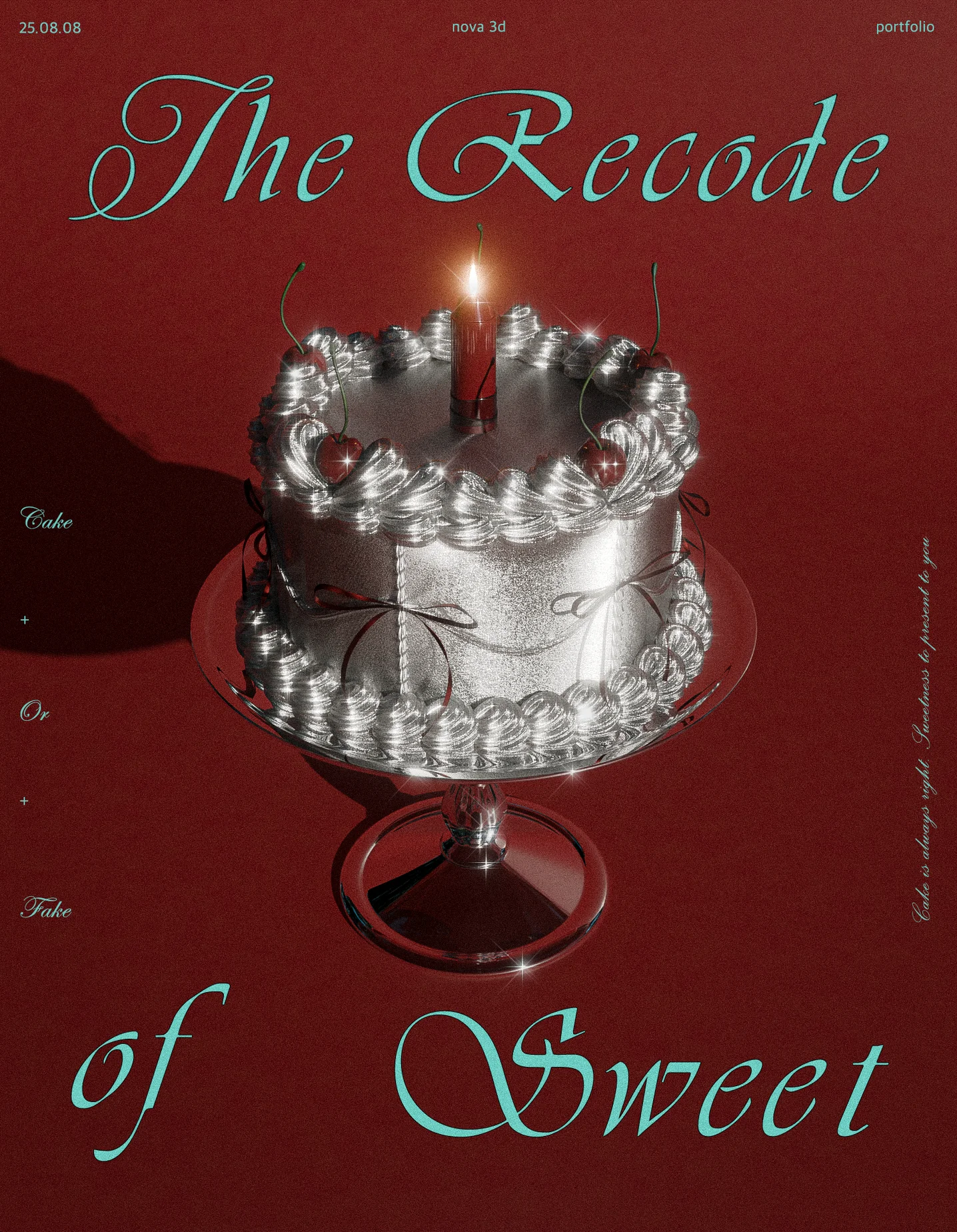 cake or fake, 앨범커버 포트폴리오 - 크몽