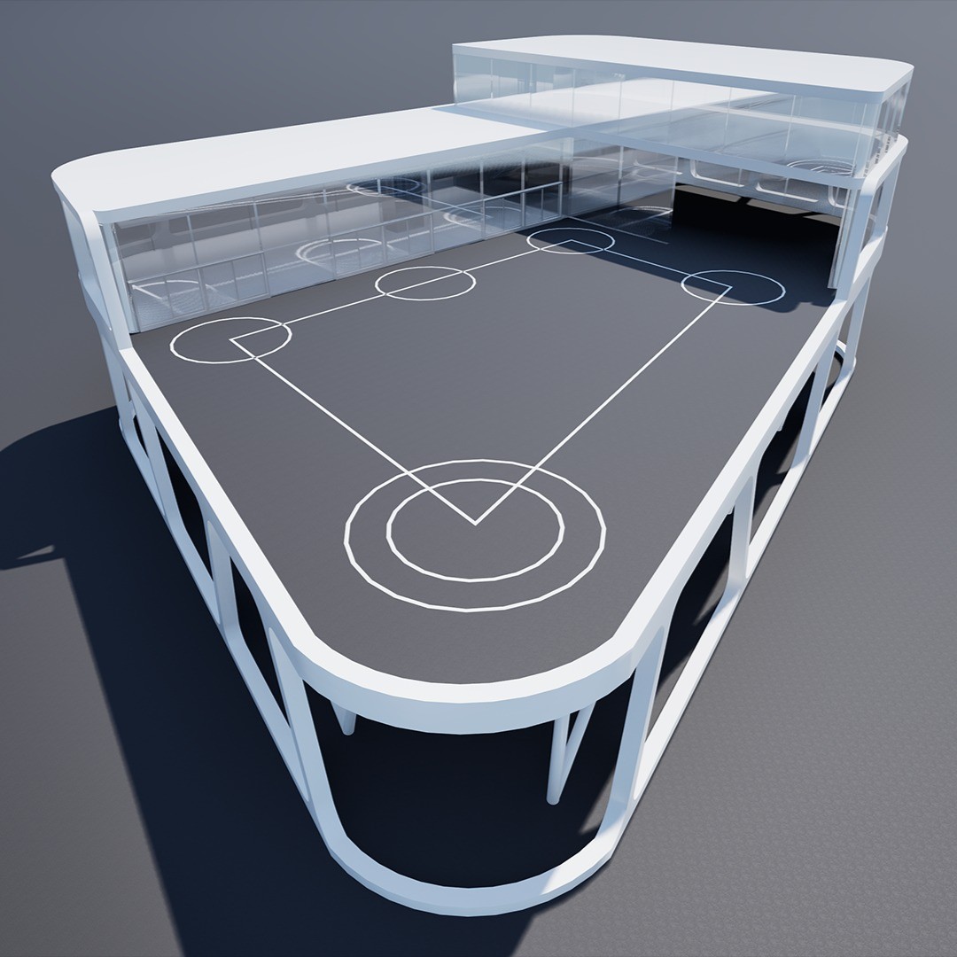 UAM 버티포트, 3D 공간 모델링 포트폴리오 - 크몽