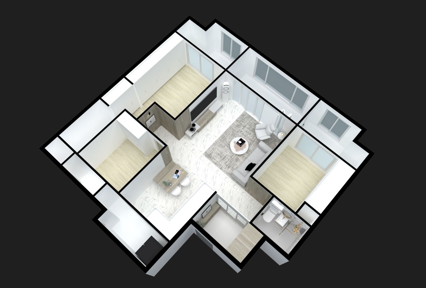 [디자인온]34PY 아파트 인테리어, 도면 제작·수정 포트폴리오 - 크몽