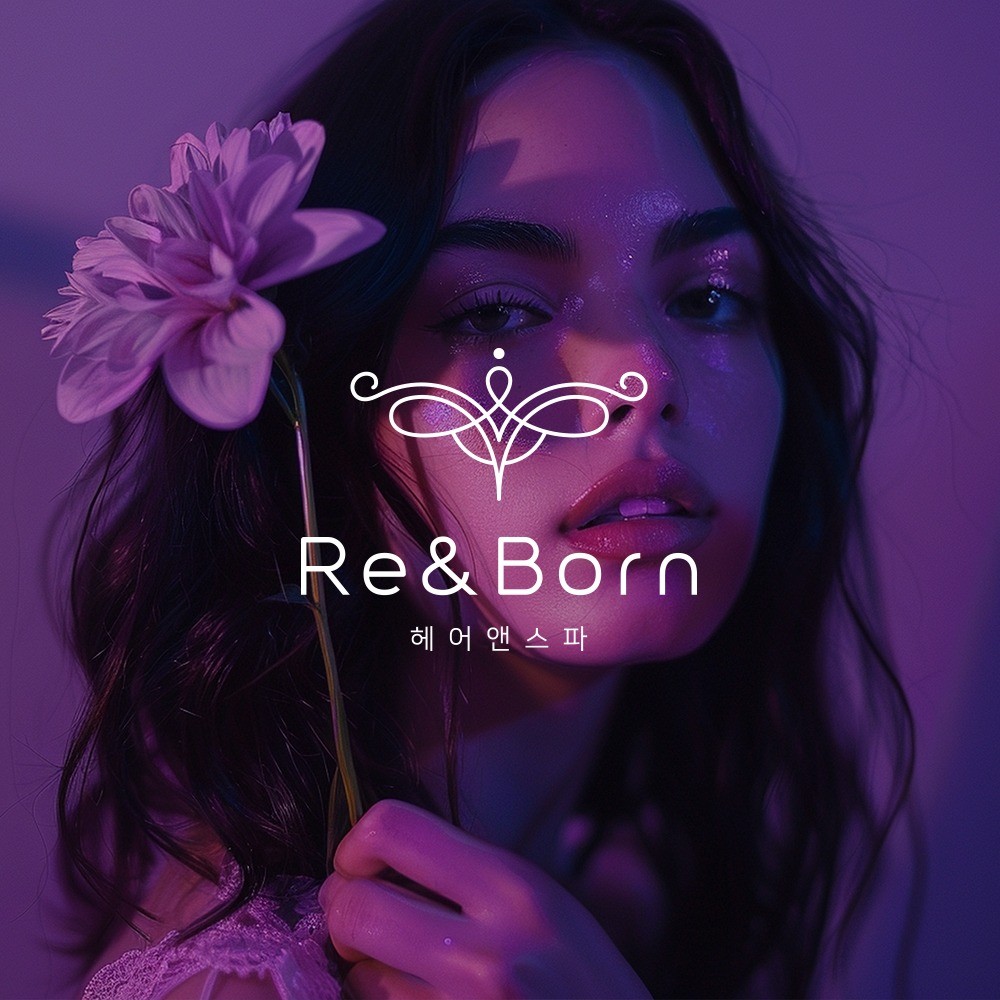 'Re&Born' 로고 포트폴리오, 로고 디자인 포트폴리오 - 크몽
