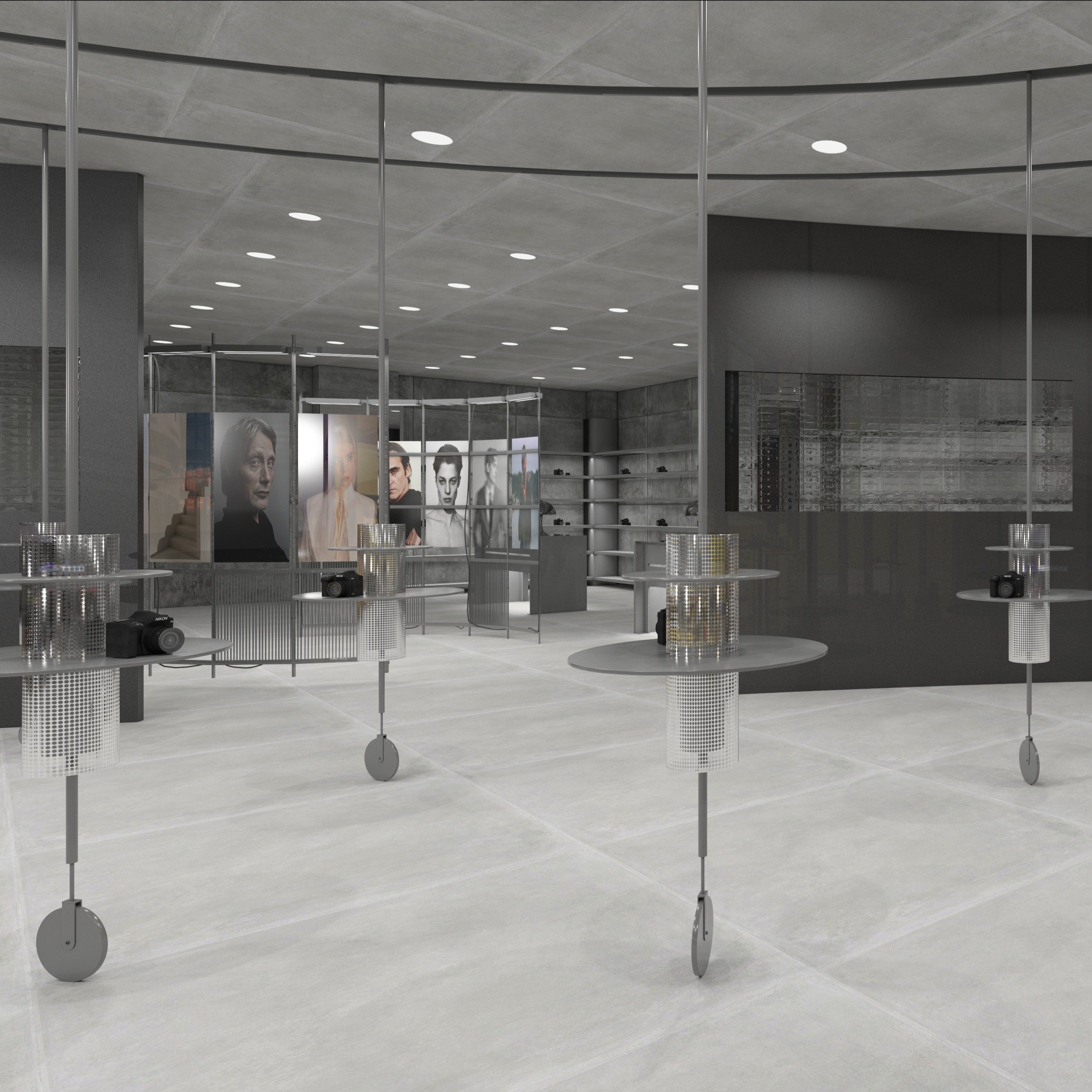 CAMERA SHOWROOM(창작), 3D 공간 모델링 포트폴리오 - 크몽