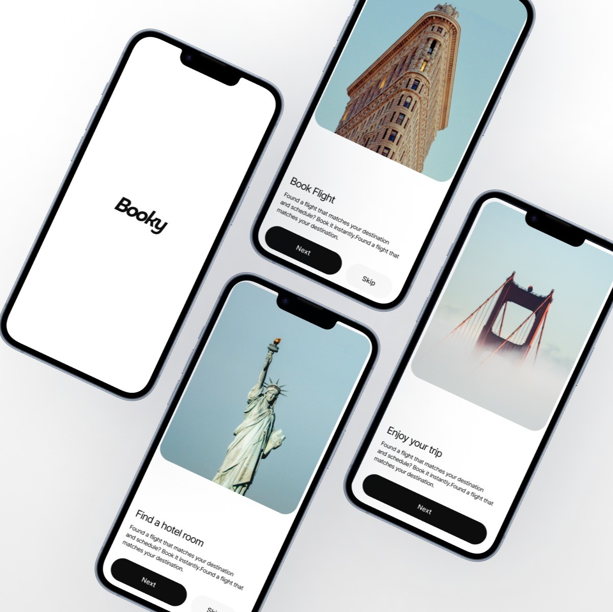 booky, 앱 포트폴리오 - 크몽