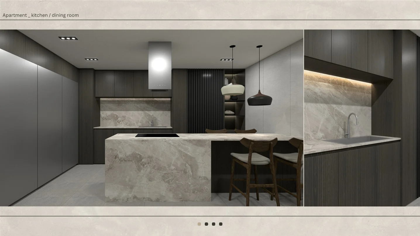 55PY아파트리모델링, 3D 공간 모델링 포트폴리오 - 크몽