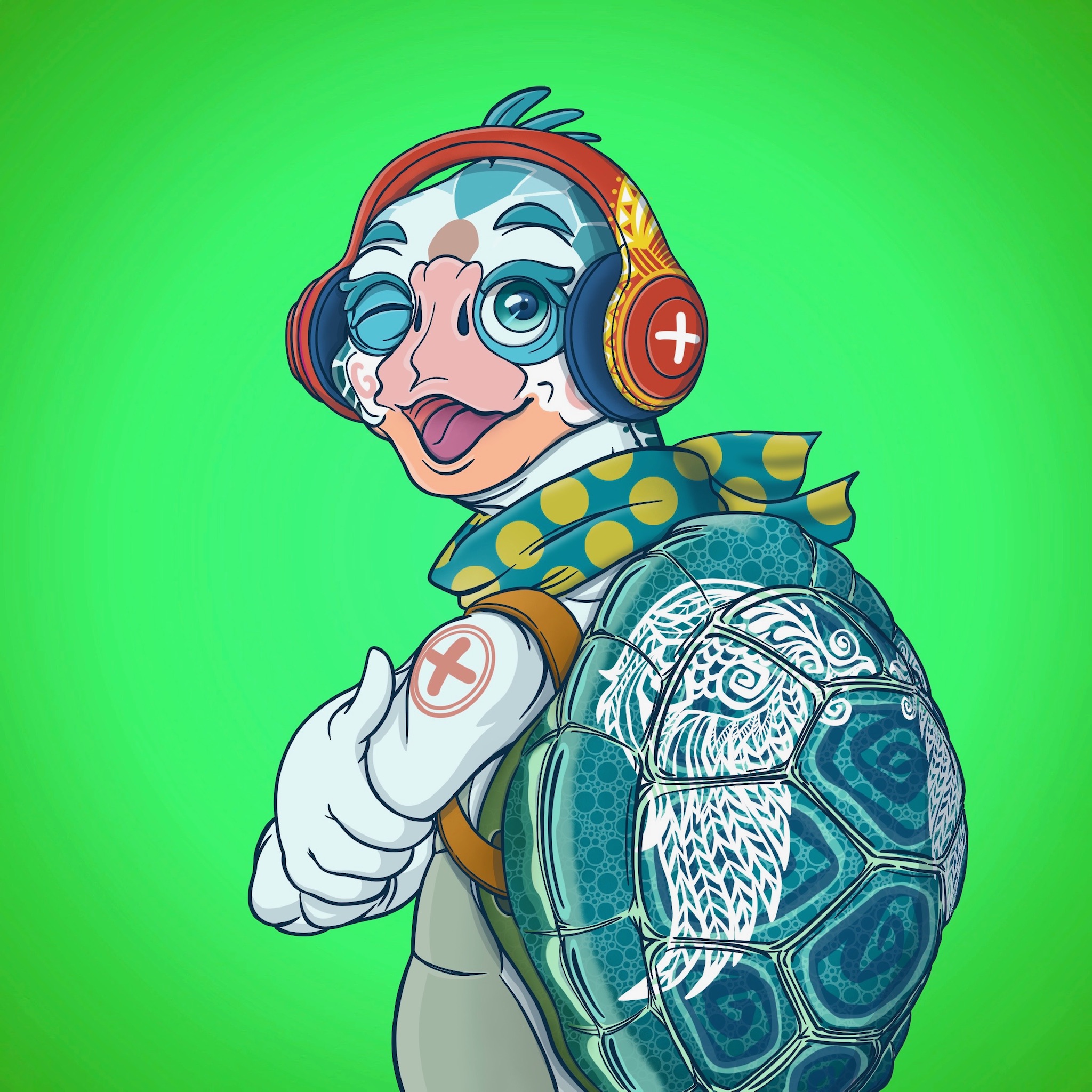 Leatherback Sea Turtle NFT, NFT아트 포트폴리오 - 크몽