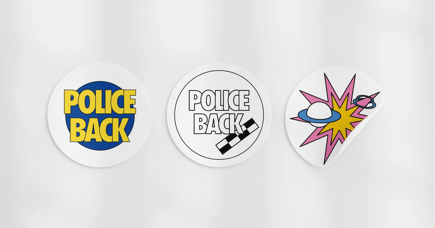 POLICE BACK BRAND DESIGN, 로고 디자인 포트폴리오 - 크몽