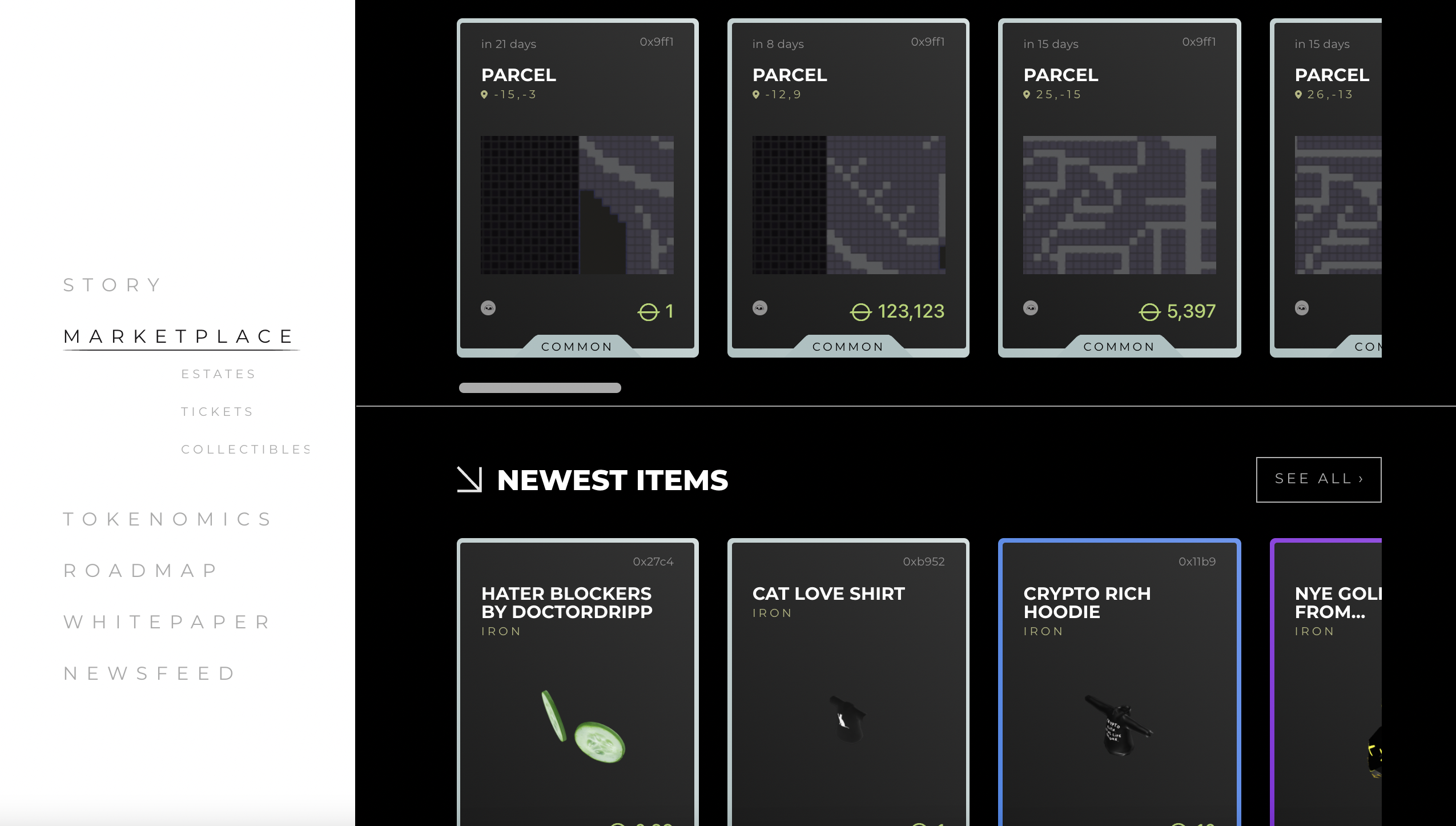 NFT Market Place, 블록체인·NFT 포트폴리오 - 크몽