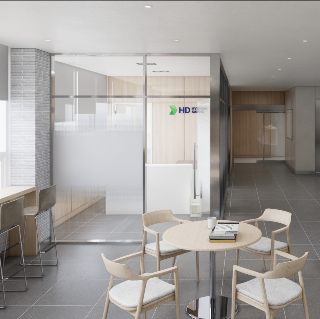 현대 사무실 인테리어 3d 시안, 3D 공간 모델링 포트폴리오 - 크몽