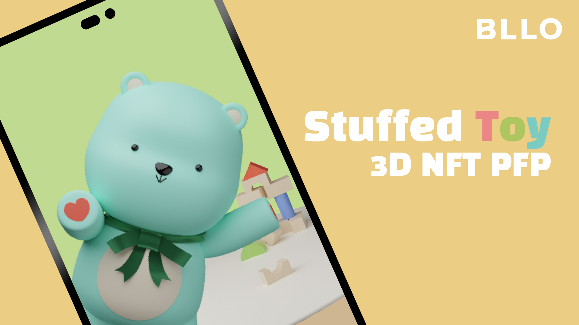 귀여운 곰돌이 캐릭터 PFP NFT, NFT아트 포트폴리오 - 크몽