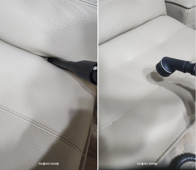 1인 가죽 소파 세척 청소, 청소·수리·설치 포트폴리오 - 크몽