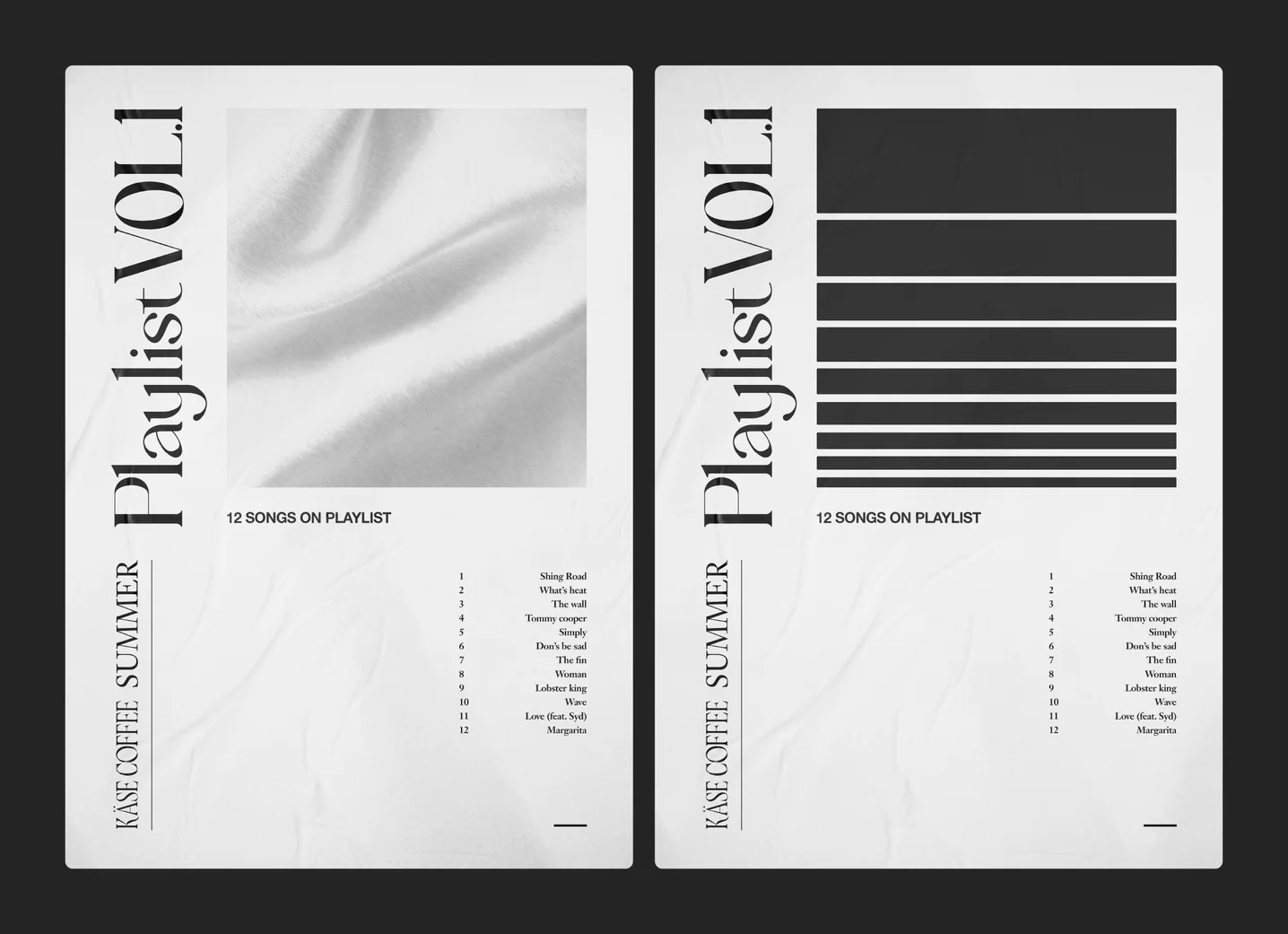 Playlist VOL.1, 전단지·포스터·인쇄물 포트폴리오 - 크몽