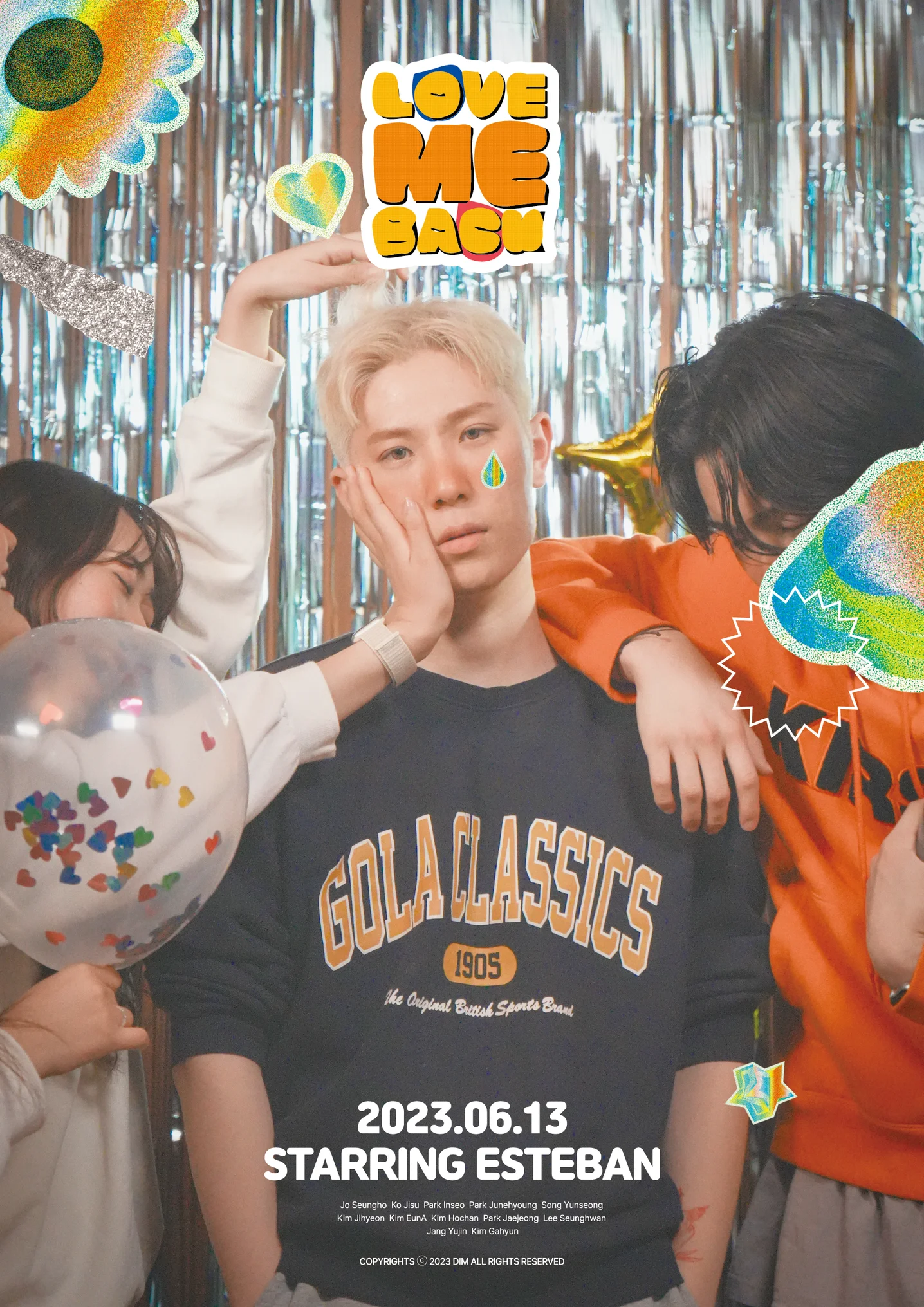 Love Me Back Artwork, 앨범커버 포트폴리오 - 크몽