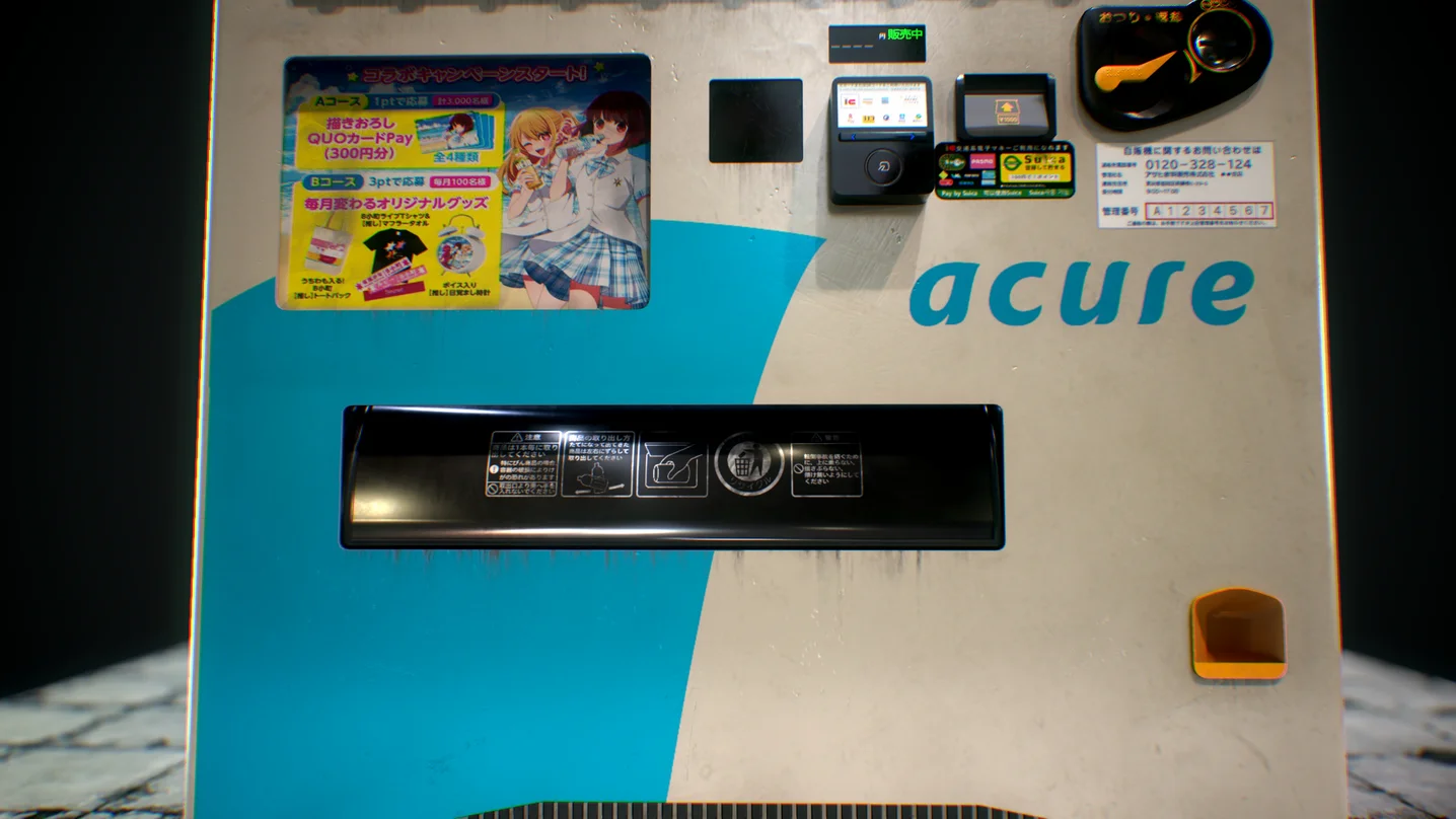 acure Vending Machine, VR·AR·게임 포트폴리오 - 크몽